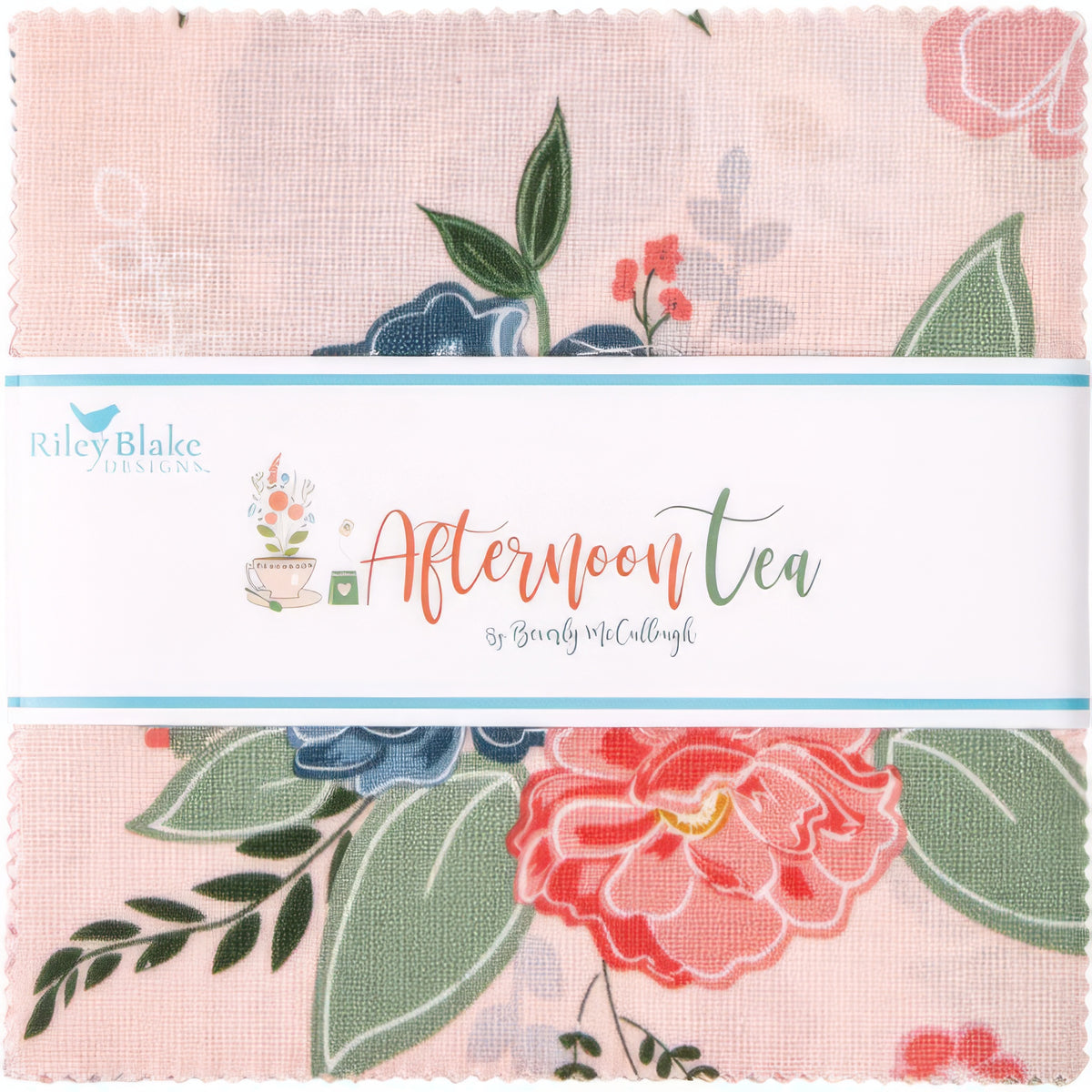 Riley Blake - Afternoon Tea 5 inch Stacker by Beverly McCullough 42 pc – Quilt in a Day