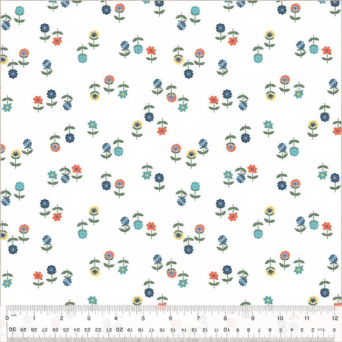 Windham Fabrics - Clover & Dot by Allison Harris - Posies - White – Quilt in a Day