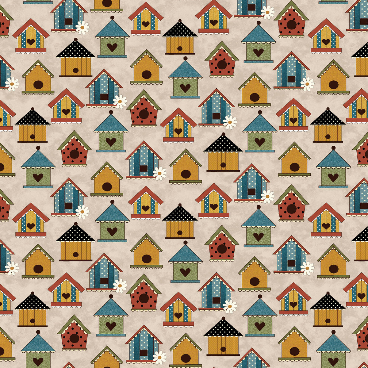 BENARTEX - Prairie Chicks by Cheryl Haynes - Tweet House - Natural ...