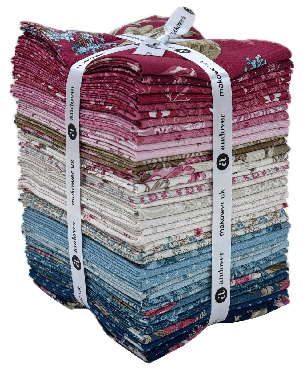 Andover - Lighthouse Fat Quarter Bundle by Laundry Basket – Quilt in a Day