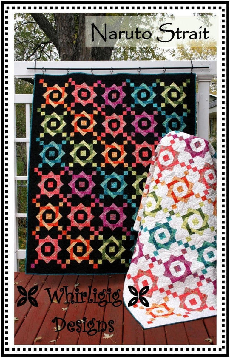 Naruto Strait Pattern by Chris Hoover – Quilt in a Day