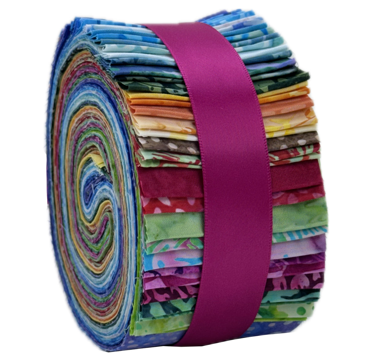 Rainbow Batik 2.5" Roll – Quilt in a Day