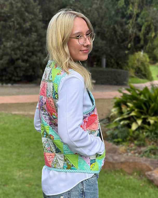 Britney Vest Pattern by Melly & Me – Quilt in a Day