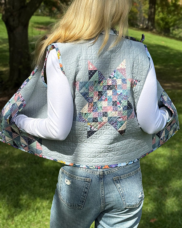 Britney Vest Pattern by Melly & Me – Quilt in a Day