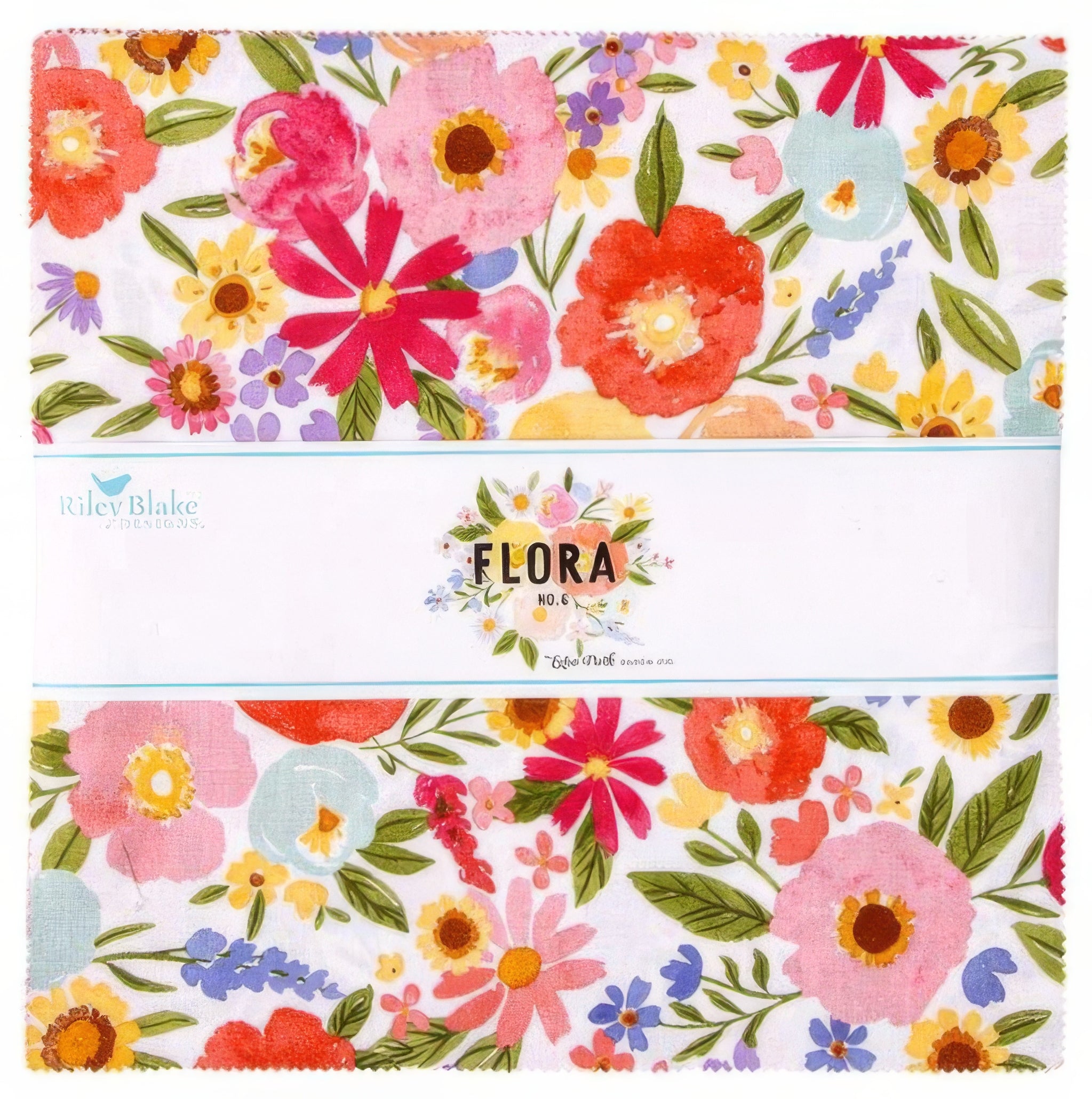 Riley Blake - Flora No. 6 10 inch Stacker by Echo Park Paper Co 42 pcs ...