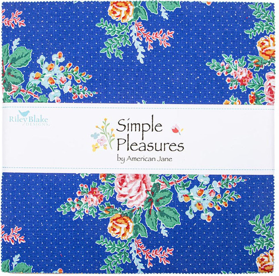 Riley Blake - Simple Pleasures 10" Stacker by Sandy Klop 42 pcs – Quilt ...