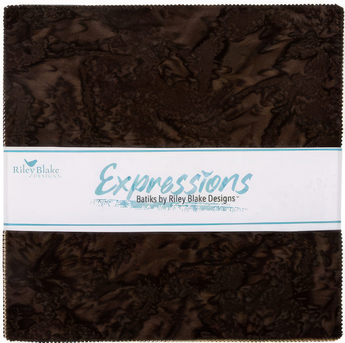 Riley Blake - Expressions Batiks Shades of Brown & Black 10 inch Stack ...