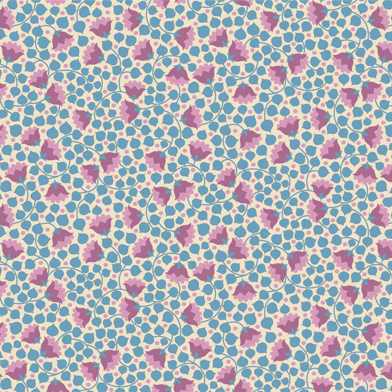 TILDA - Wallflower - Bellflower Blender - Blue – Quilt in a Day