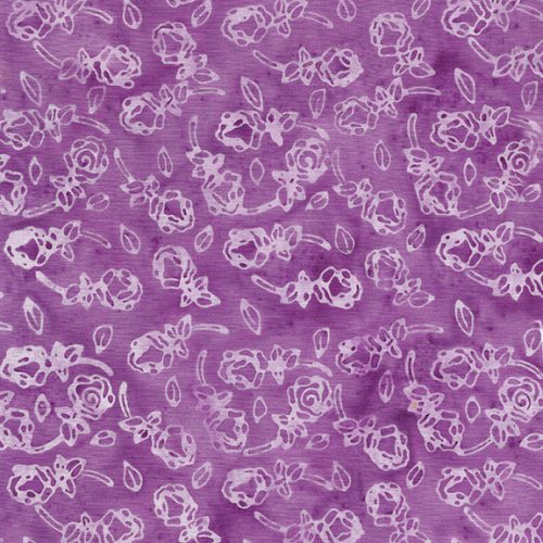ISLAND BATIK - Poetic Bouquet by Kathy Engle - Tosssed Mini - Purple J ...