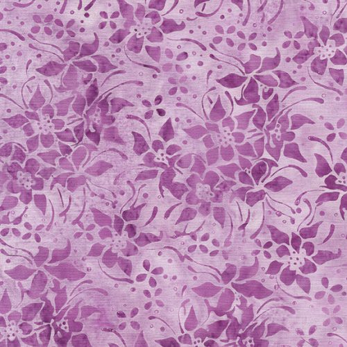 ISLAND BATIK - Poetic Bouquet by Kathy Engle - Columbine - Purple Lave ...