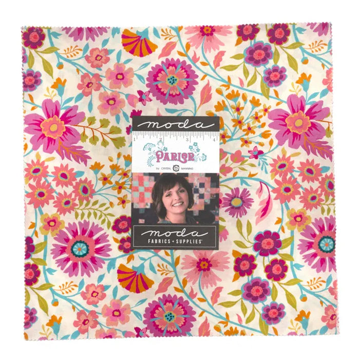 Moda - Parlor Layer Cake by Crystal Manning 42 pcs – Quilt in a Day