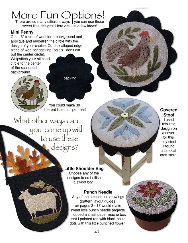 Buttermold Sampler Quilt Pattern by Bonnie Sullivan All Through The Ni ...