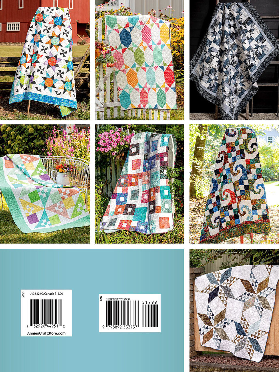 Forever Fabulous Fat Quarter Quilts Book by Annie's – Quilt in a Day