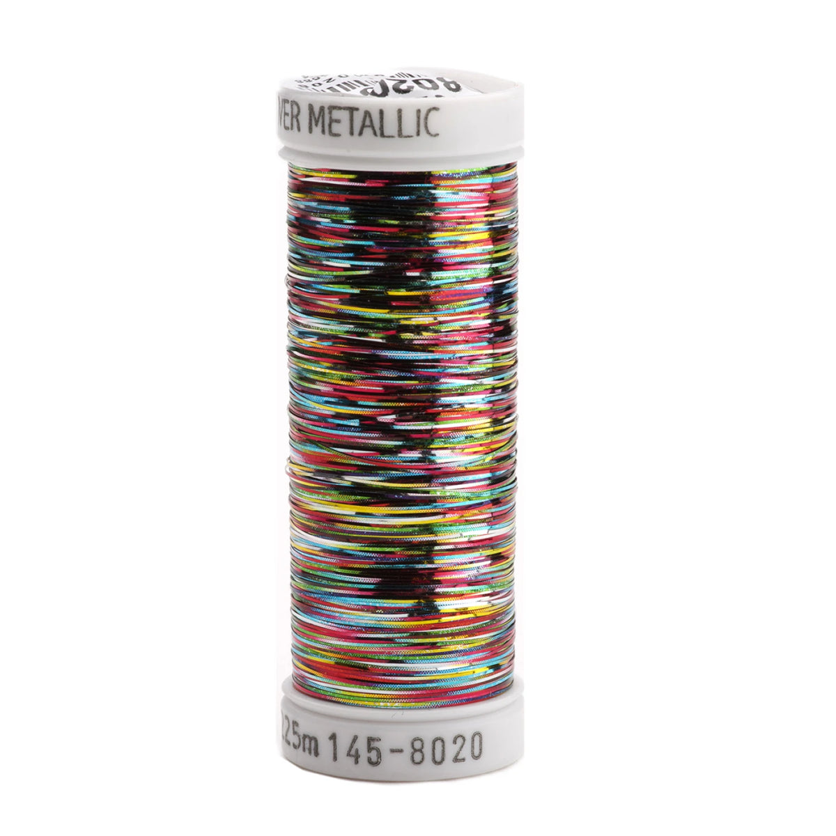Sliver Metallic Nylon/Polyester Thread - Variegated Rainbow - 250 yds ...