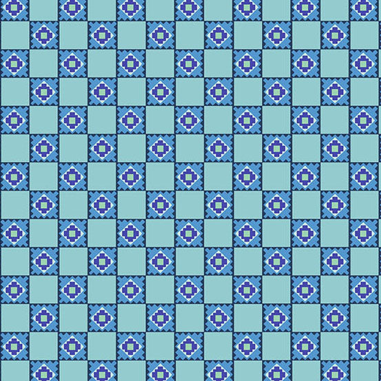 ANDOVER - Friday Night by Karen Lewis Textiles - Serviette - Cobalt ...