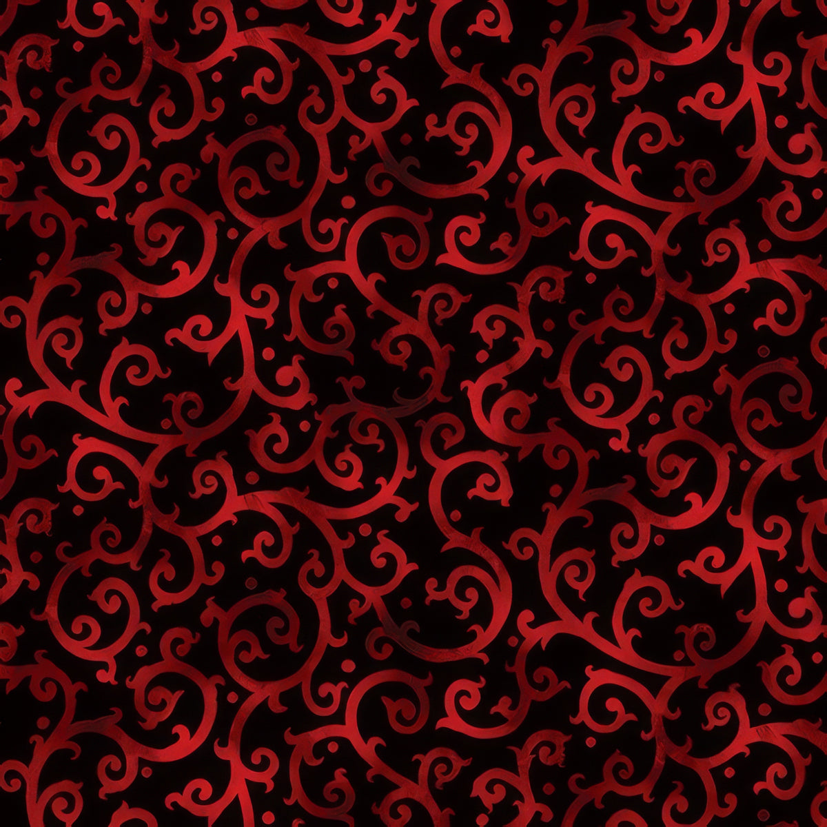 Benartex - Christmas Spirit by David Galchutt - Scrolling Splendor - S ...