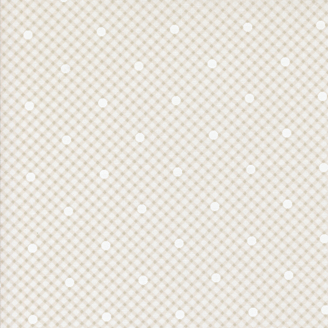 MODA - Memory Lane by Brenda Riddle Designs - Gingham and Dots - Off W ...