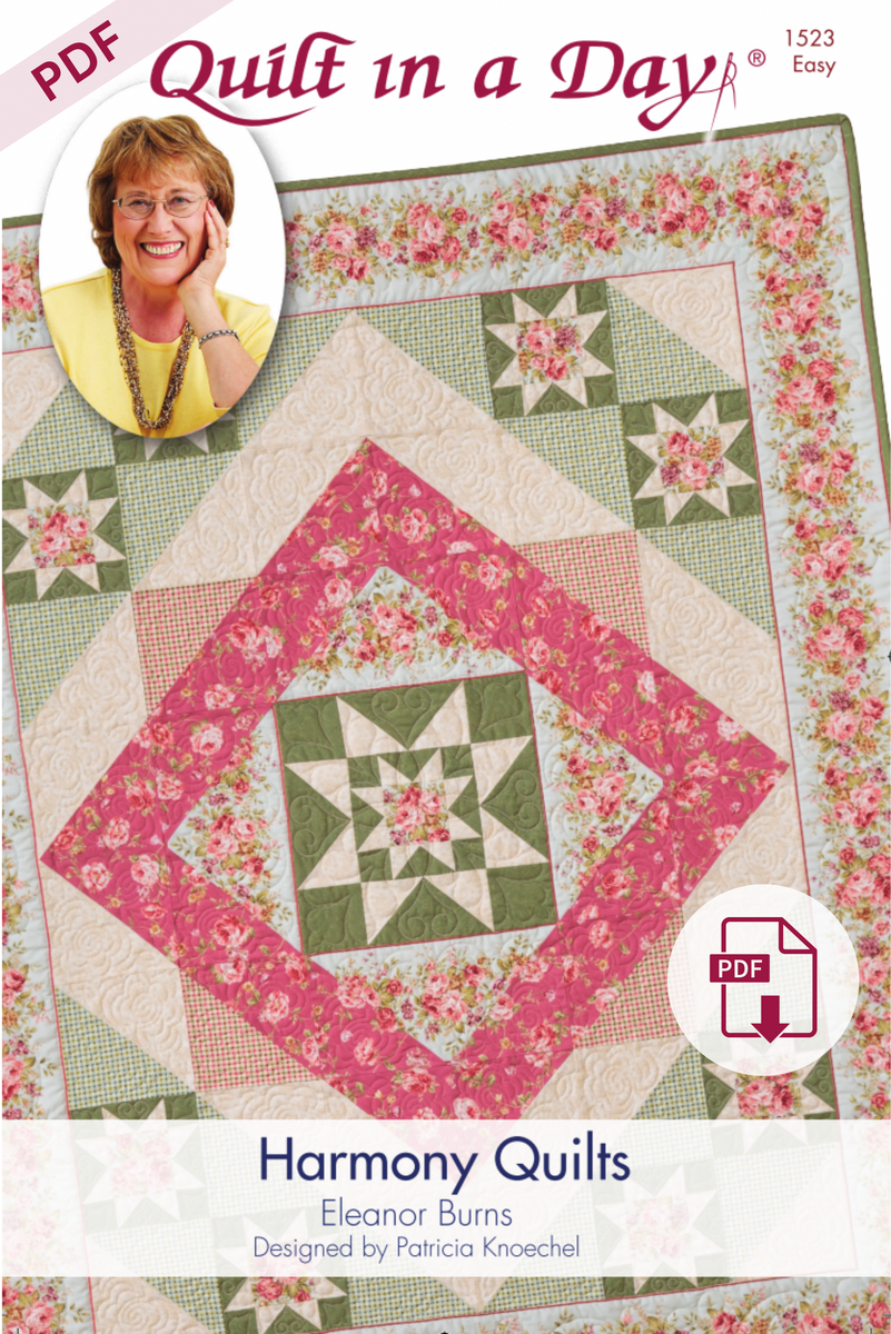 Digital Pattern - Harmony Quilts by Quilt in a Day