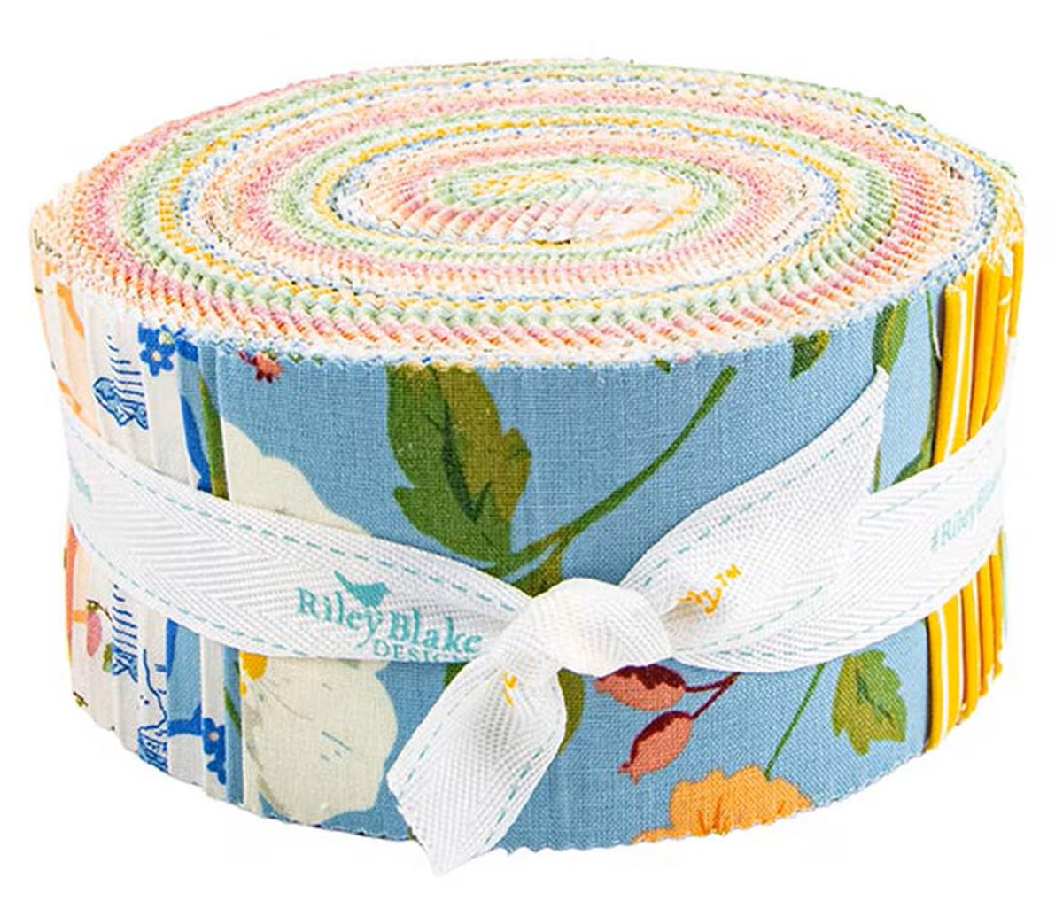 Riley Blake - Virginia Rose 2.5" Rolie Polie by Katherine Lenius 40 pc ...