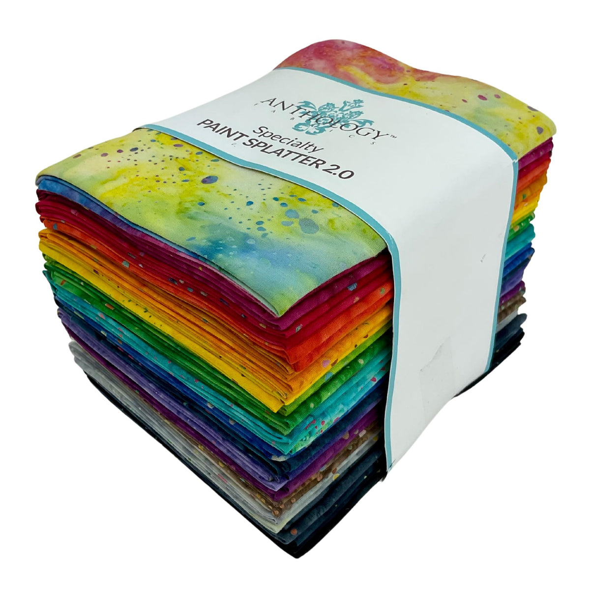 Windham Fabrics - Paint Splatter 2.0 Fat Quarter Bundle – Quilt in a Day