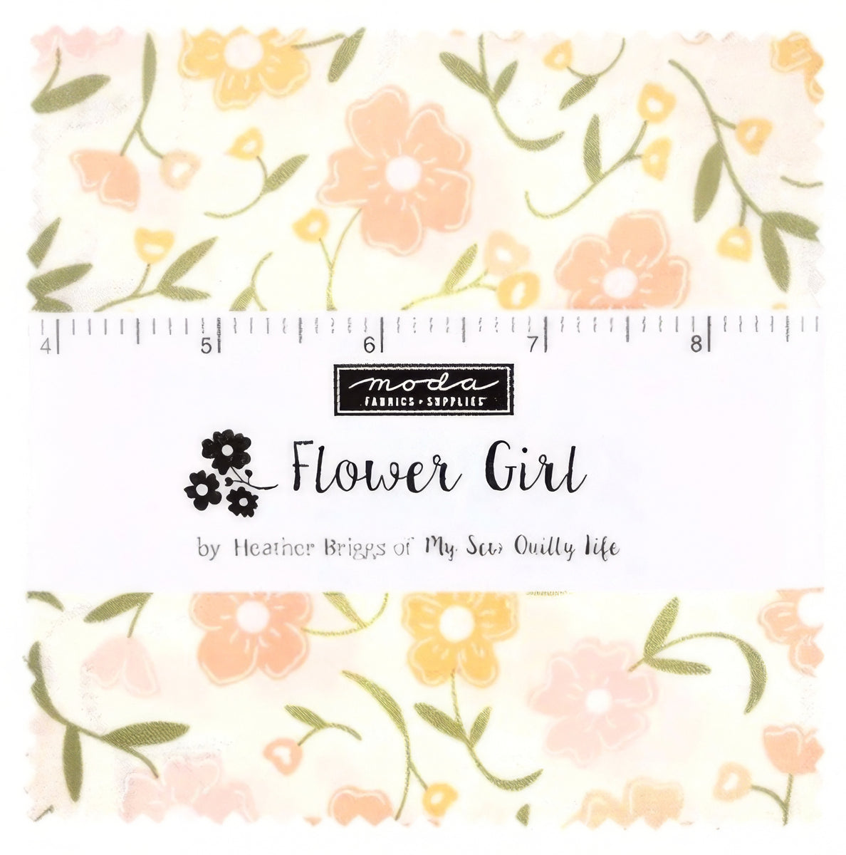 Flower Girl Charm Pack by My Sew Quilty Life Moda Precuts – Quilt in a Day