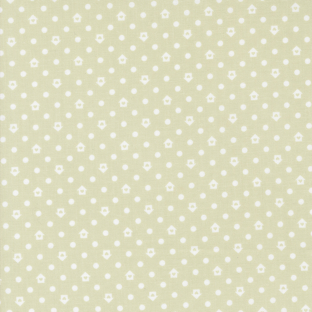 MODA - Cottage Charm by My Sew Quilty Life - Dots Houses - Pear – Quilt ...