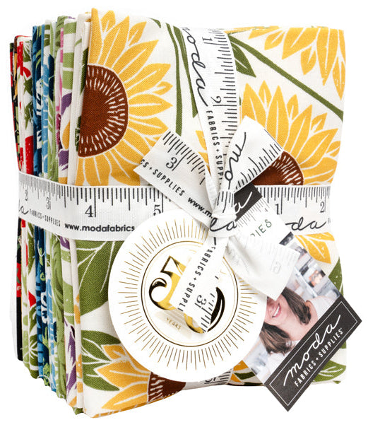 Moda - Garden Series Fat Quarter Bundle by Katharine Watson 17 pcs ...