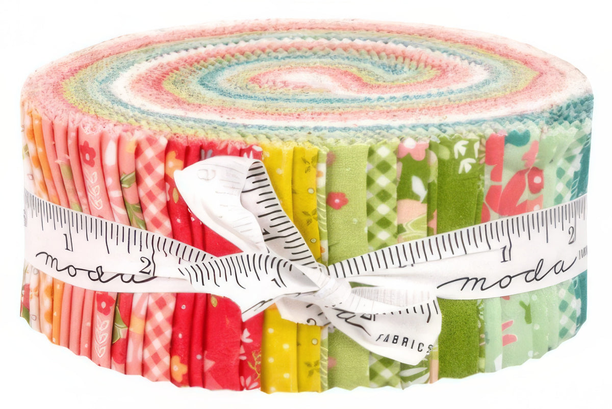 Strawberry Lemonade Jelly Roll by Sherri & Chelsi Moda Precuts – Quilt ...