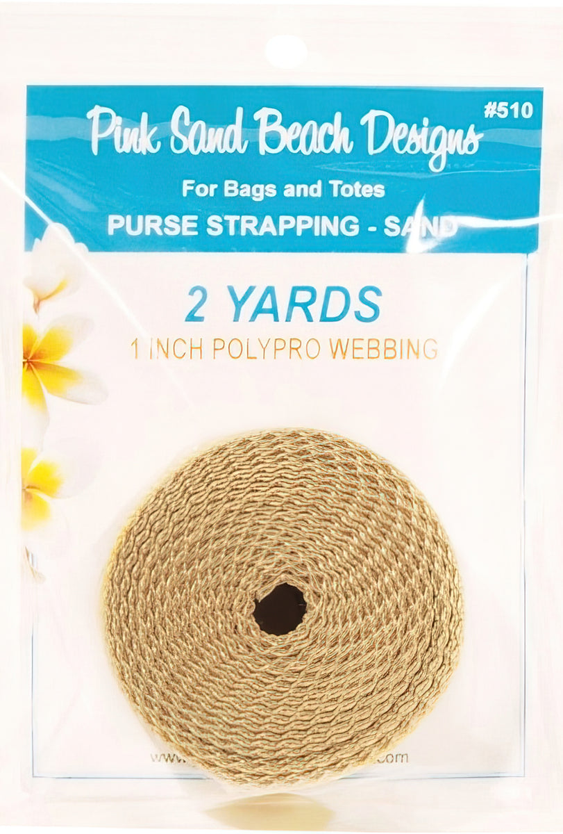Purse Strapping - Sand 1 inch x 2 yards by Pink Sand Beach Designs ...