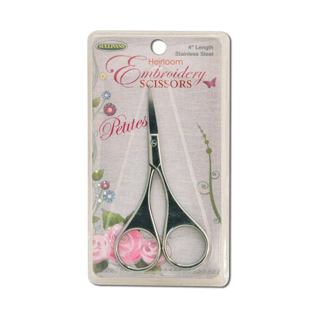 Sullivan Stainless Steel Embroidery Scissors – Quilt in a Day