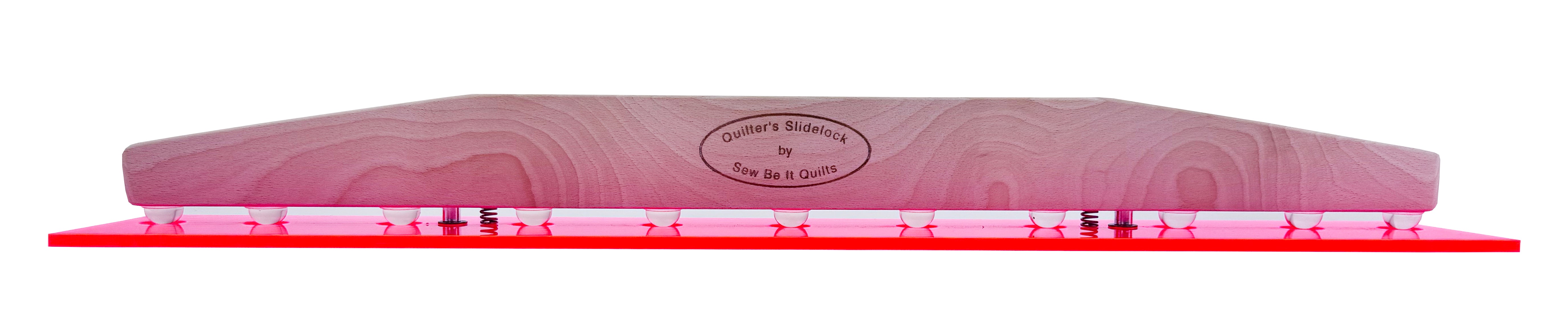 24 Inch PINK Edge Quilter's Slidelock – Quilt in a Day