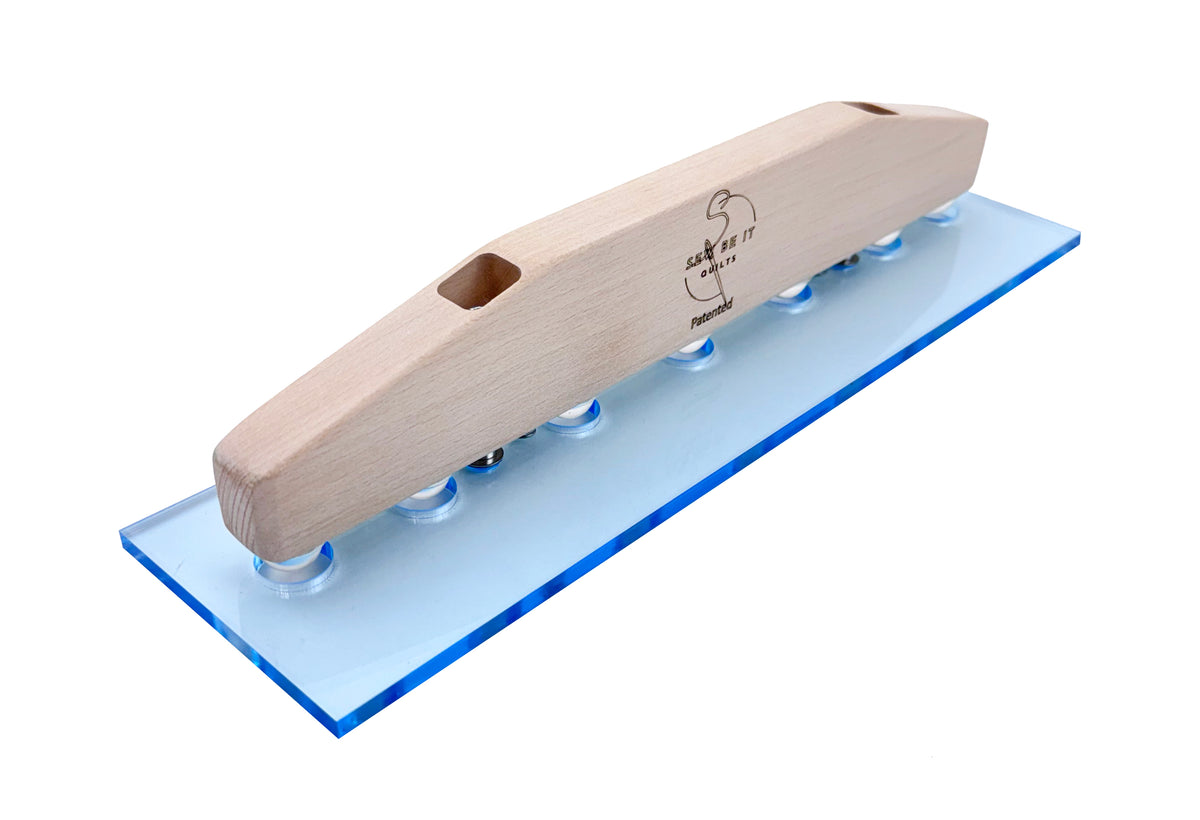 14 Inch BLUE Edge Quilter's Slidelock – Quilt in a Day