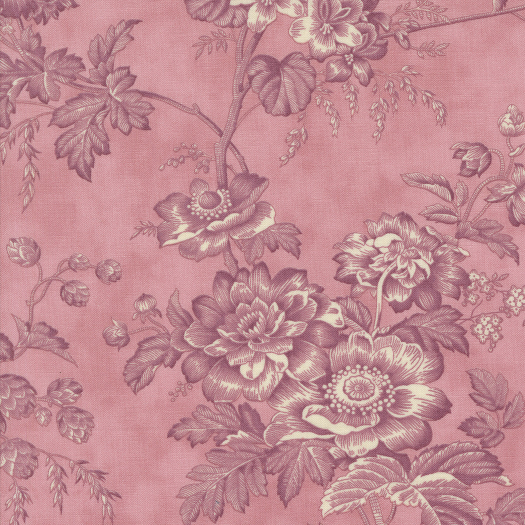 MODA - Vintage Linens: Lavender Fields by 3 Sisters - Floral - Orchid ...