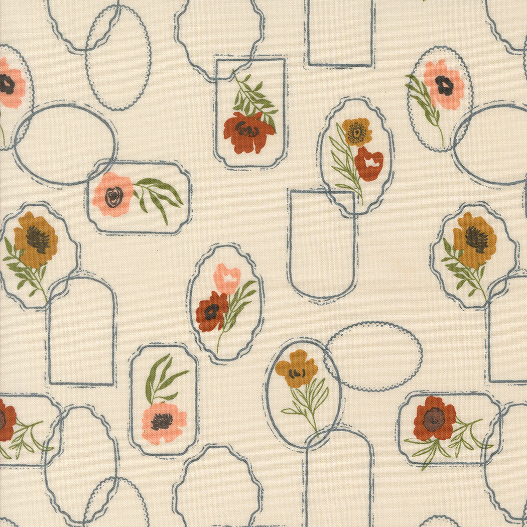 MODA - Foraged, Found & Hand Me Down by Fancy That - Floral Cameo - Eg ...