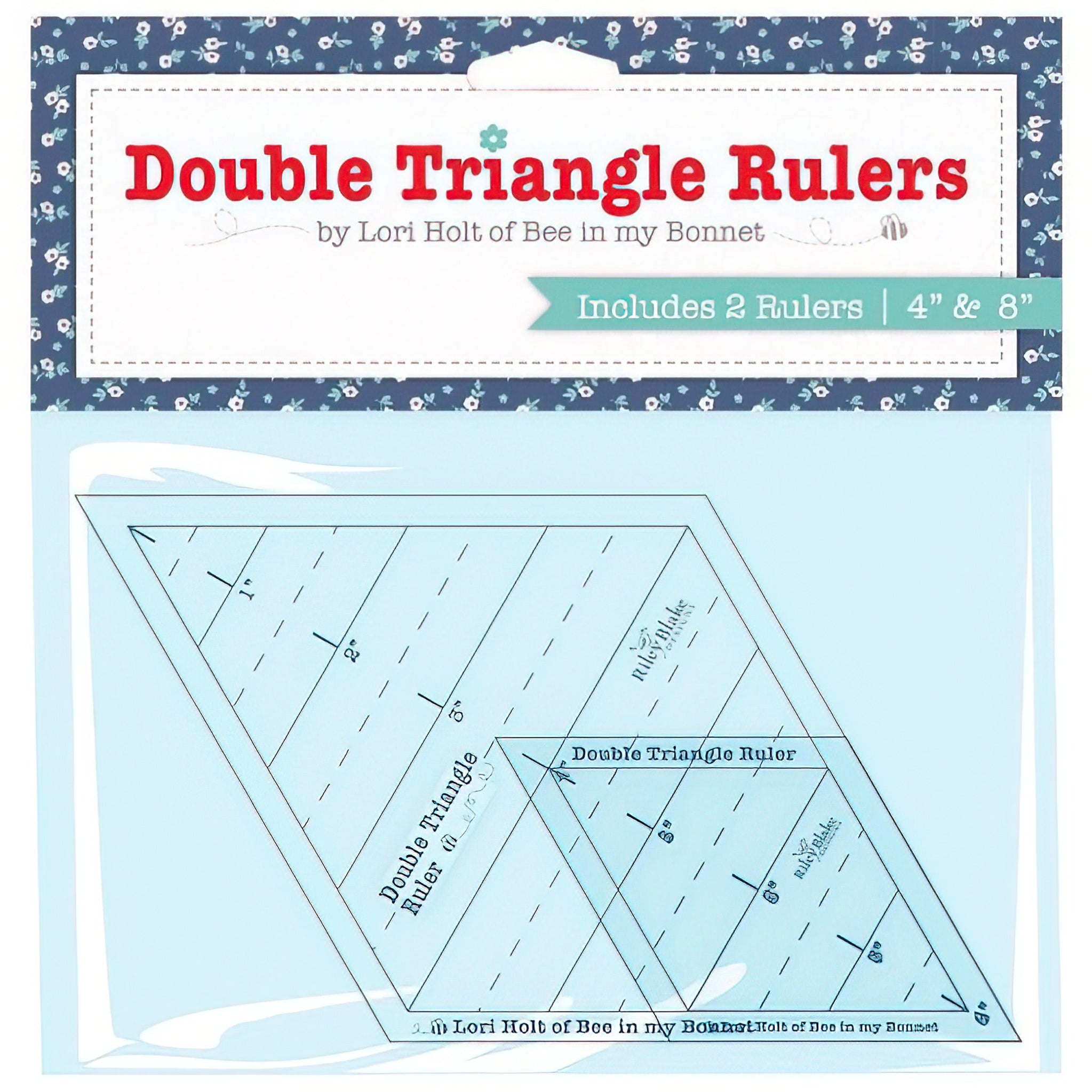 Lori Holt Double Triangle Ruler – Quilt in a Day