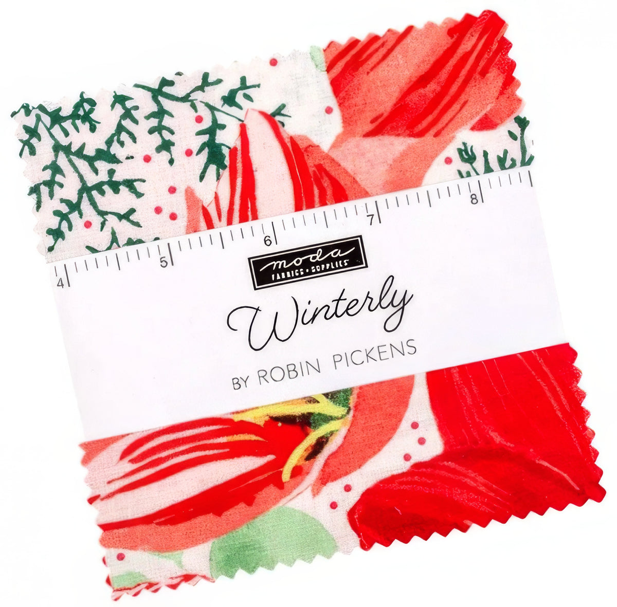 Winterly Charm Pack by Robin Pickens Moda Precuts 42 pcs – Quilt in a Day