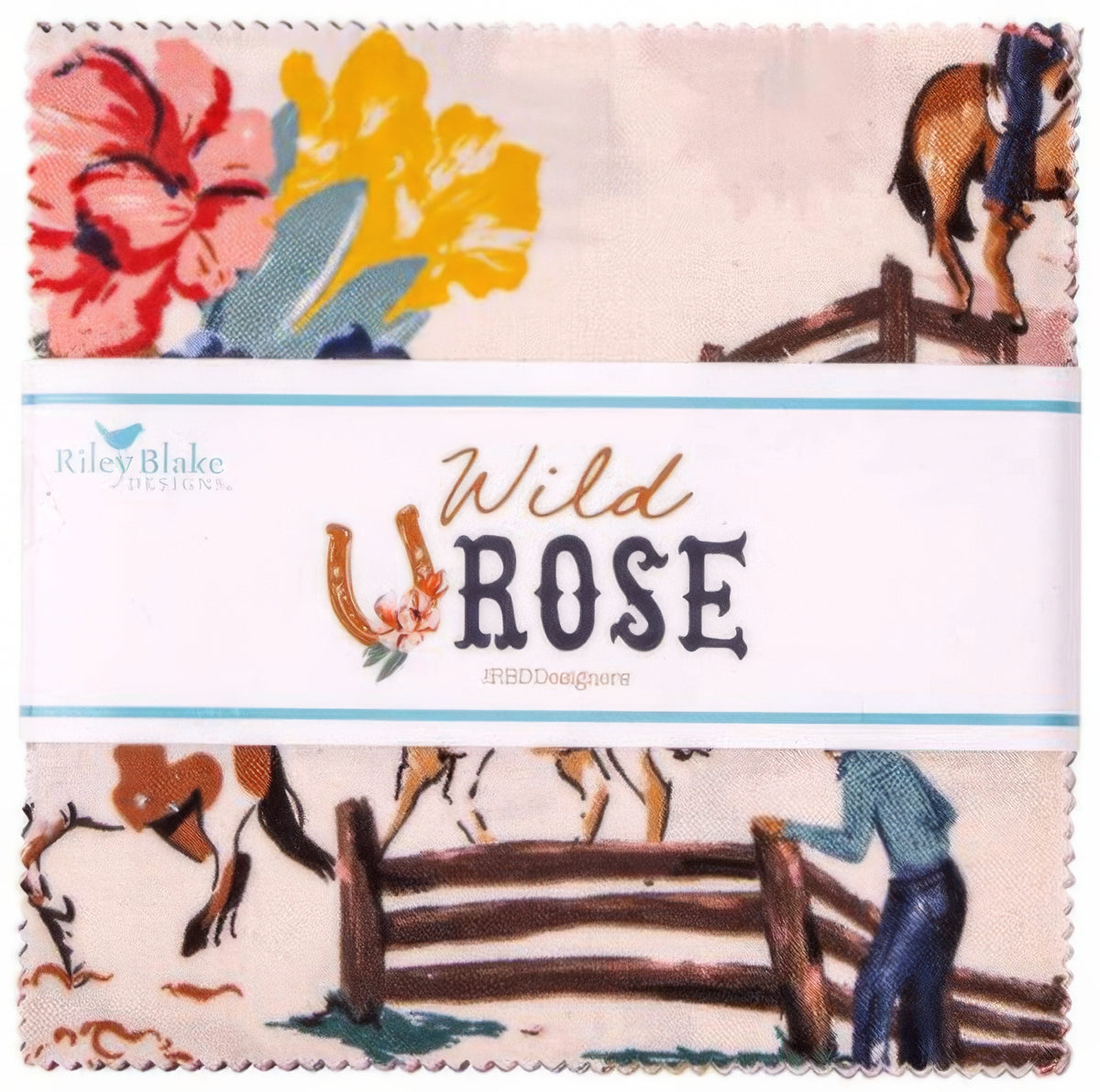 Riley Blake - Wild Rose 5 inch Stacker 42 pcs – Quilt in a Day