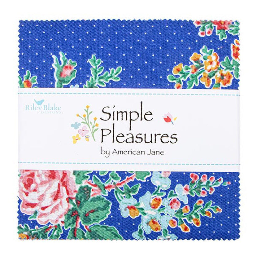 Riley Blake - Simple Pleasures 5" Stacker by Sandy Klop 42 pcs – Quilt ...