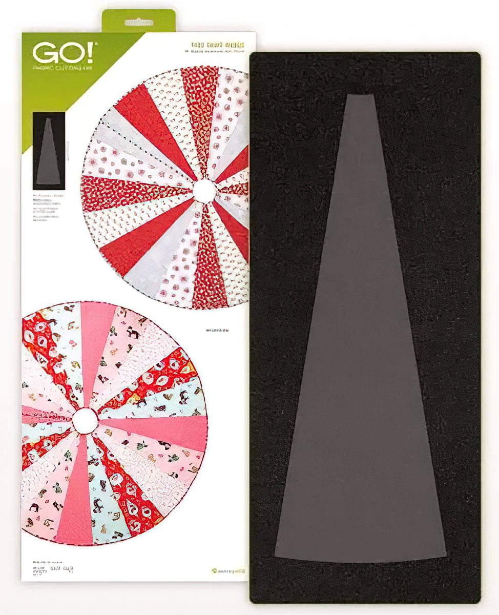 Accuquilt 55620 GO! Tree Skirt Wedge Die – Quilt in a Day