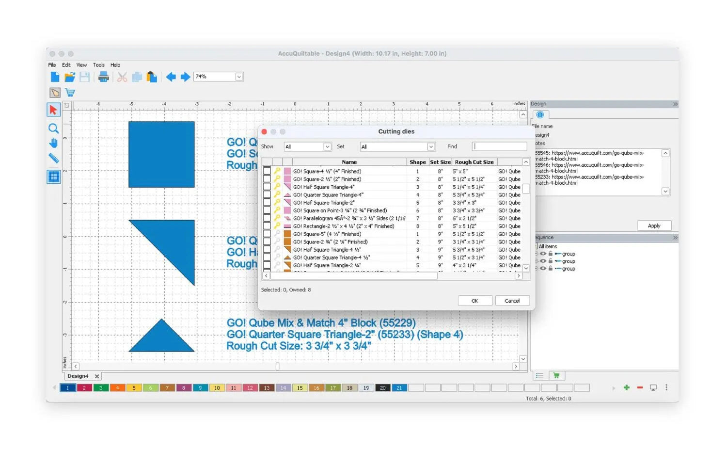 Accuquilt 55690 AccuQuiltable Design Software - BASIC TOOLS - Boxed Ve – Quilt in a Day