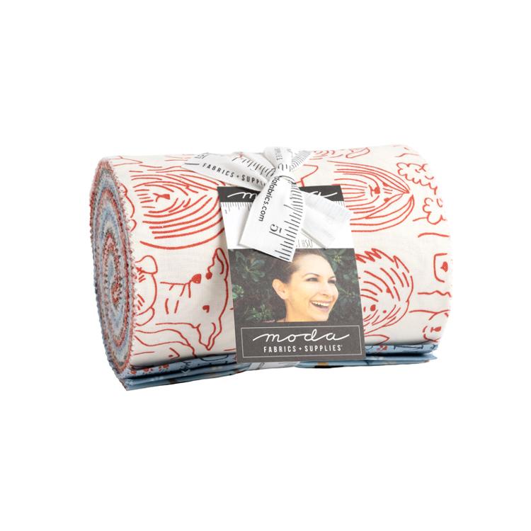 Moda - Dog Daze Dessert Roll by Stacy Iest Hsu 20 pcs – Quilt in a Day