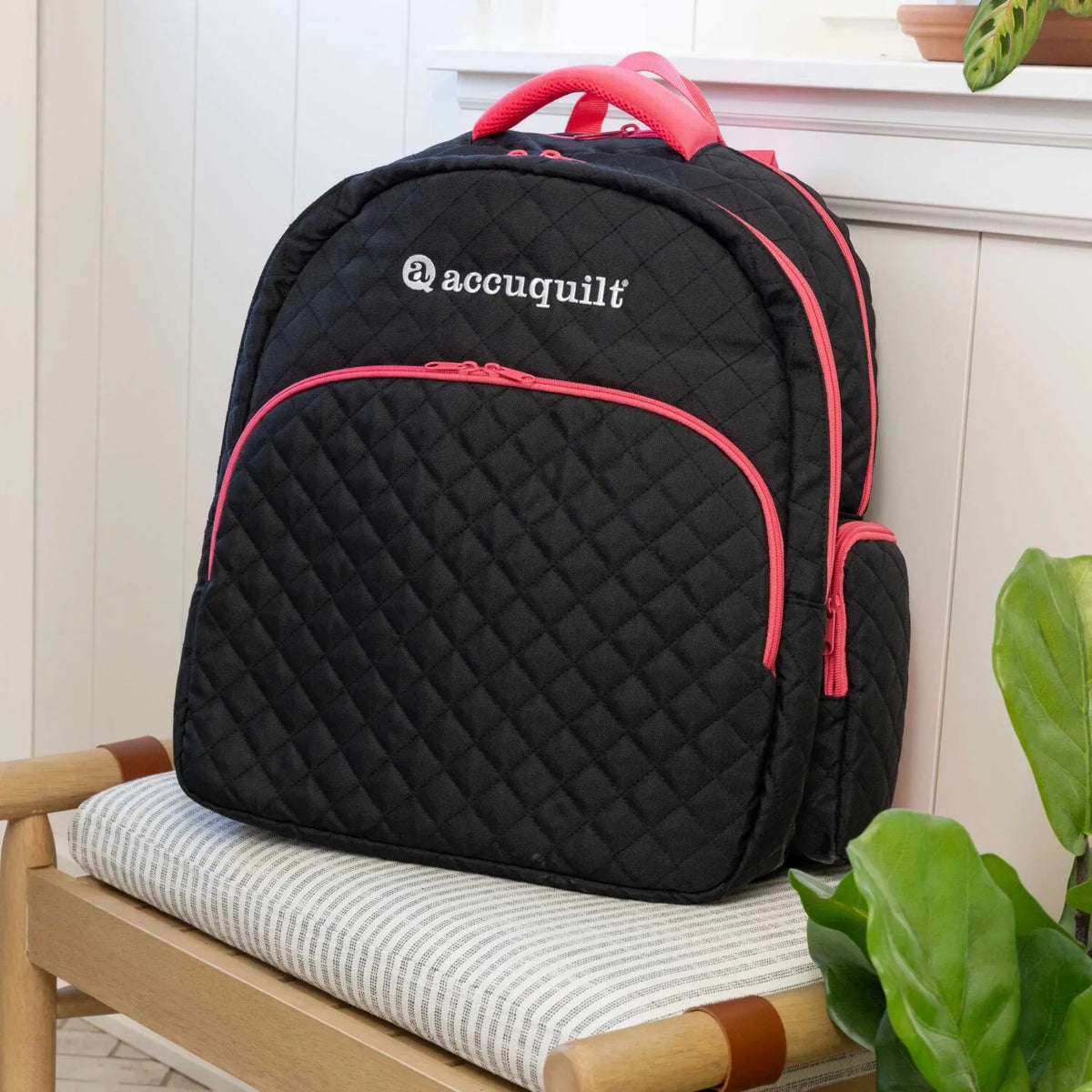 Accuquilt GO! 55891 Fabric Cutter Backpack (Black) – Quilt in a Day