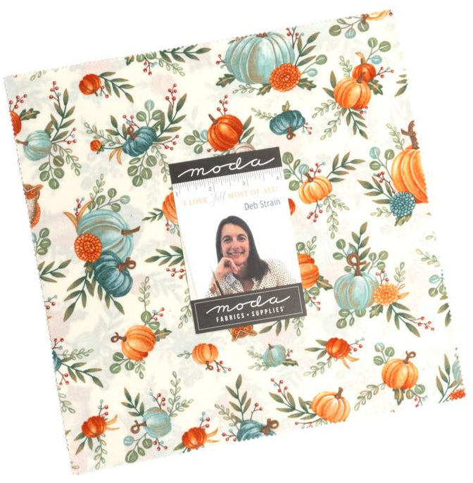 Moda - I Love Fall Most of All Layer Cake by Deb Strain 42 pcs – Quilt ...