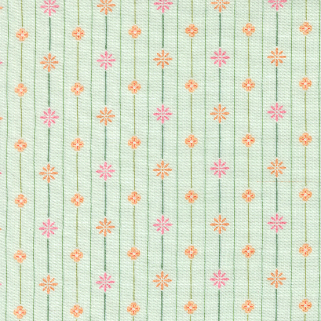 MODA - Kindness by Deb Strain - Petals In The Wind Stripes - Mist ...