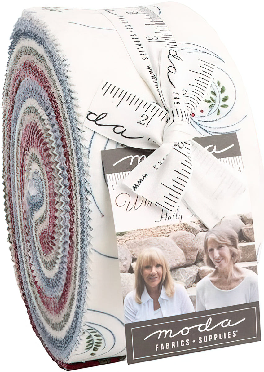 Winter Flurries Jelly Roll by Holly Taylor Moda Precuts – Quilt in a Day