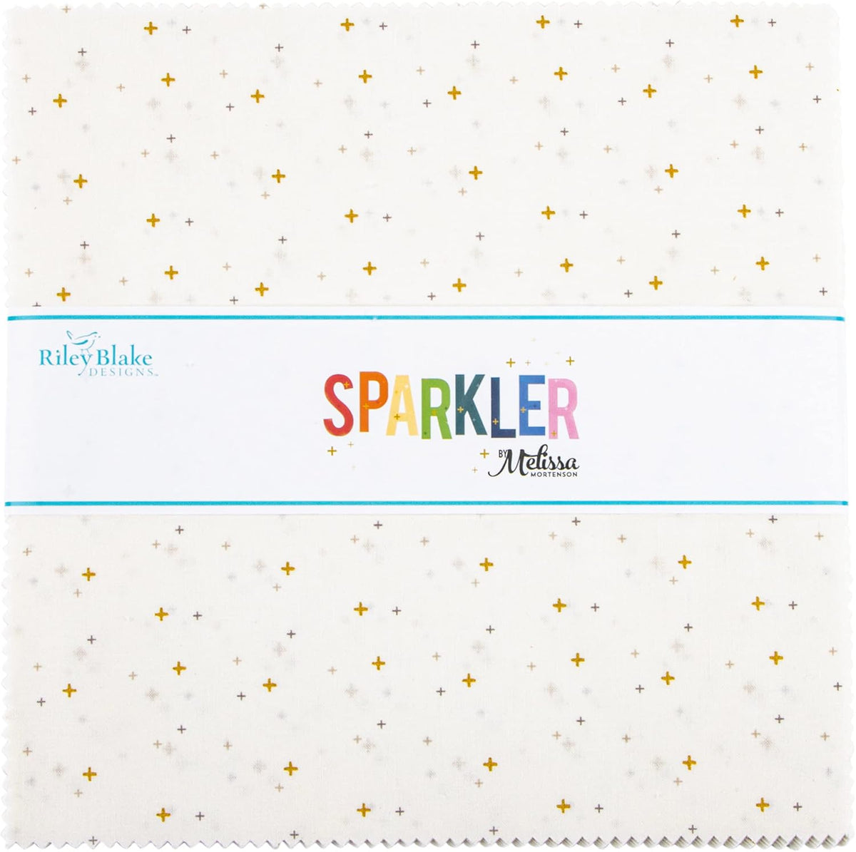 Riley Blake - Sparkler 10 inch Stacker by Melissa Mortenson 42 pcs ...