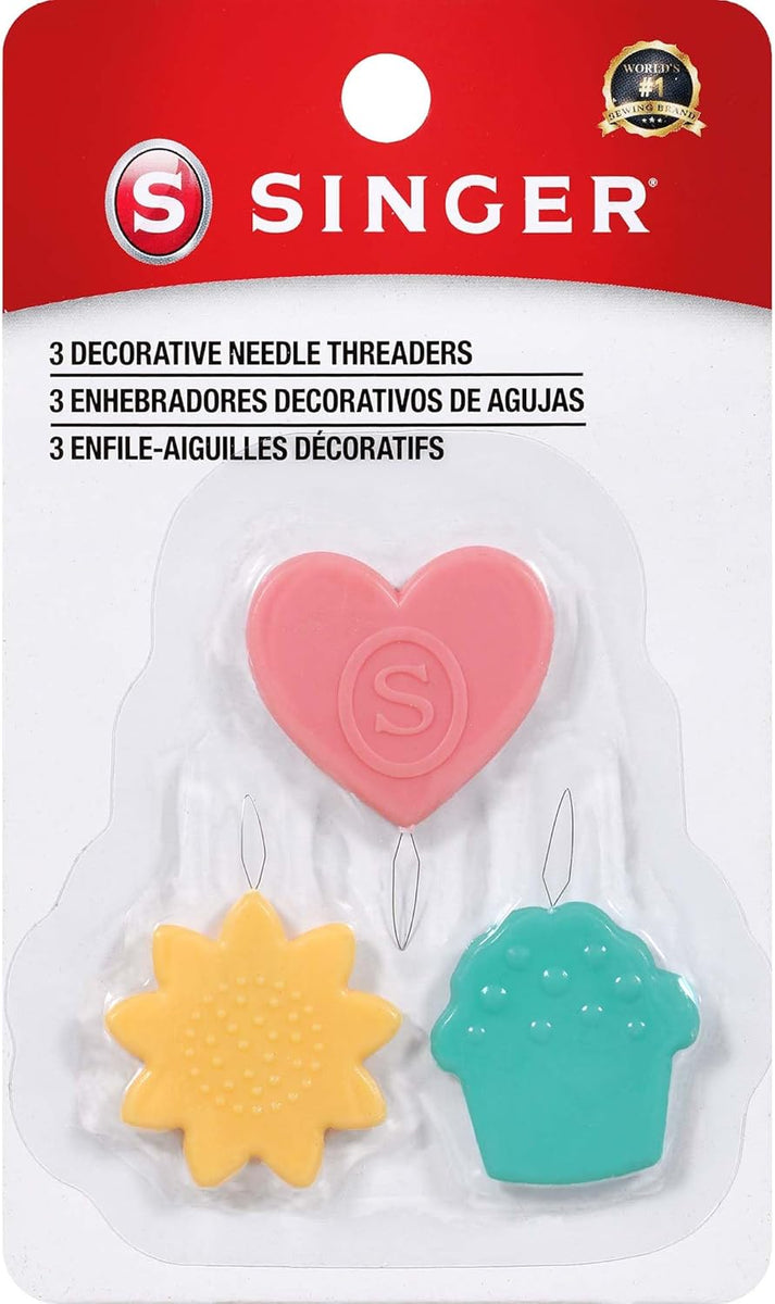Singer Decorative Needle Threaders - 3 ct – Quilt in a Day
