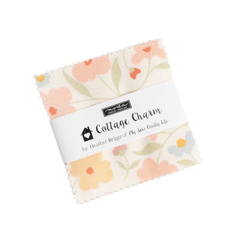 Moda - Cottage Charm Mini Charm Pack by My Sew Quilty Life 42 pcs ...
