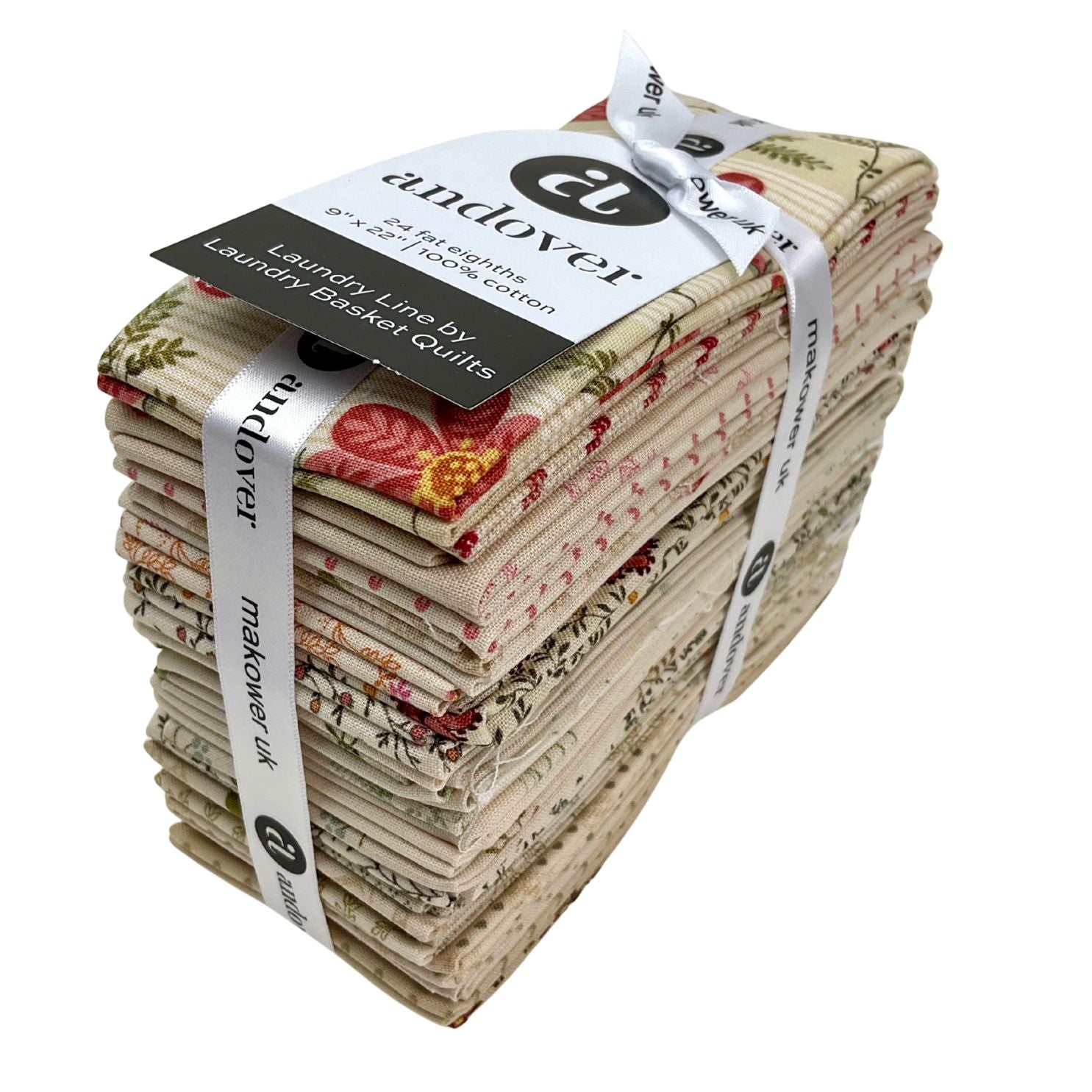 Andover - Laundry Line Fat EIGHT Bundle by Laundry Basket Quilts 24 pc ...