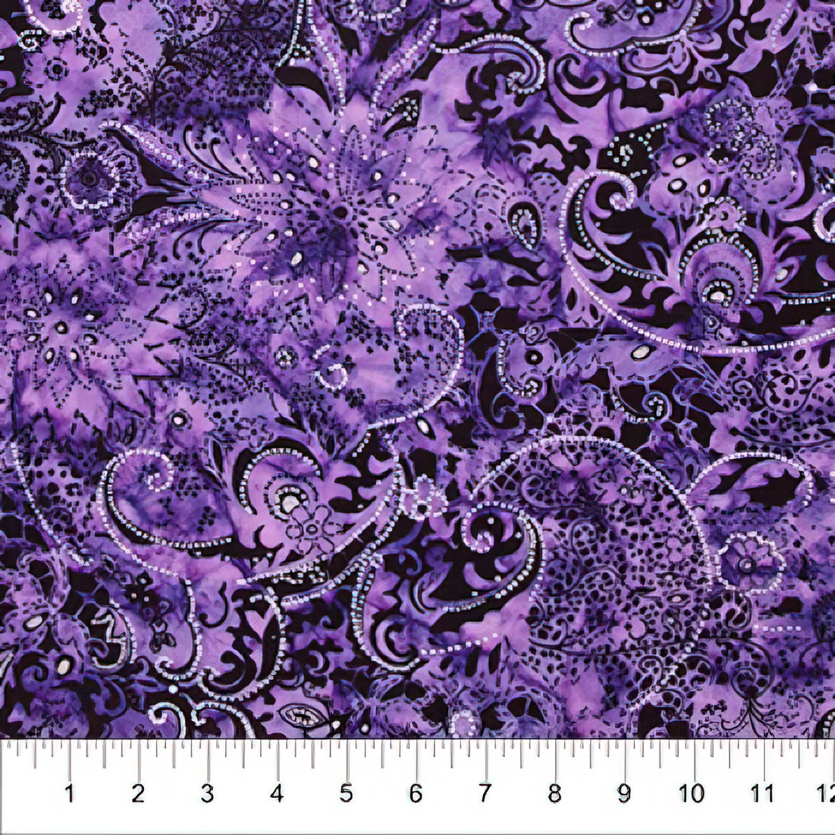 NORTHCOTT - Banyan Batiks - Lustre - Metallic - Amethyst - K95097 ...